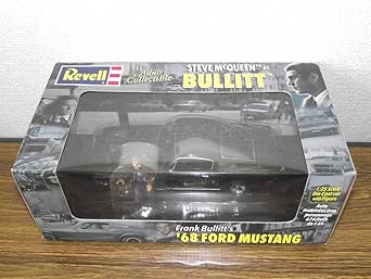 Amazon.co.jp: Britt Movie Mini Car 20cm 68 Mustang with Steve McQueen ...
