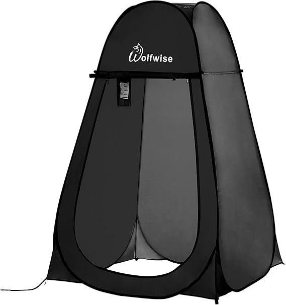 Amazon.com: Wolfwise Pop Up Changing Tent for Beach, Camping Portable ...