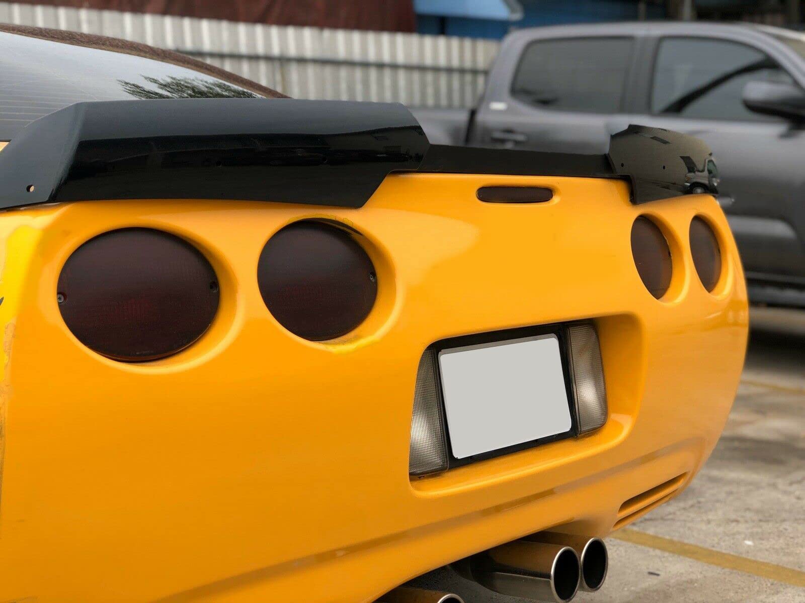 KUAFU Rear Side Spoiler Winglets Compatible with 2015-2019 Chevrolet C7 ...