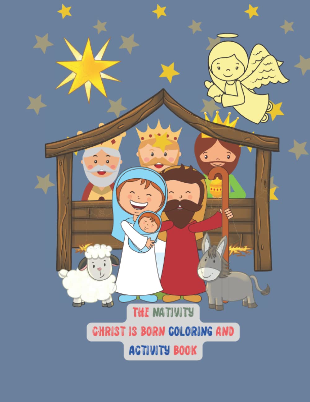 The Nativity Christ is Born Coloring and Activity Book: 60 Pages to ...