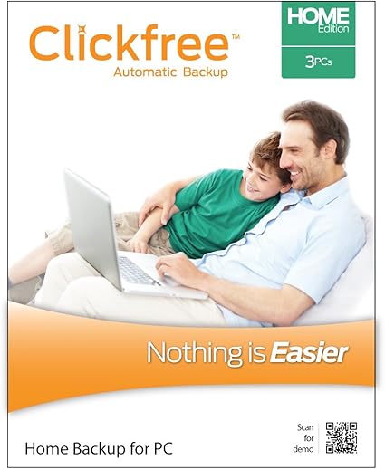 Amazon.com: Clickfree Home Backup software (3 PCs) [Download] : Software