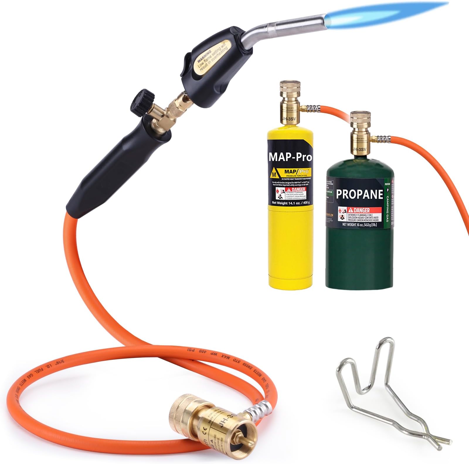 Amazon.com: Jewelry Micro Mini Gas Little Torch with 5 Tips Welding ...