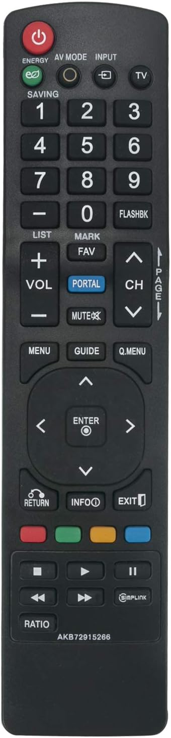 Amazon.com: New AKB72915266 Replace Remote Control Fits for LG TV ...
