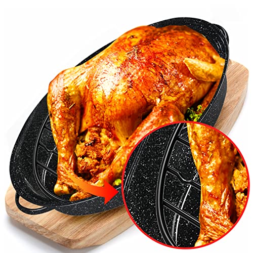 Snapklik.com : Palksky Oval Roasting Rack For 14-19 Oval Roaster Pan ...