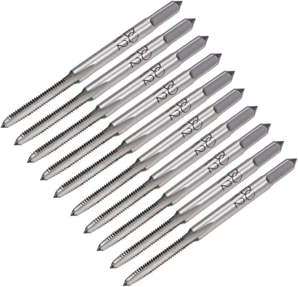 Amazon.com: uxcell 5 Pairs Metric Hand Threading Tap Set M2 Thread 0 ...