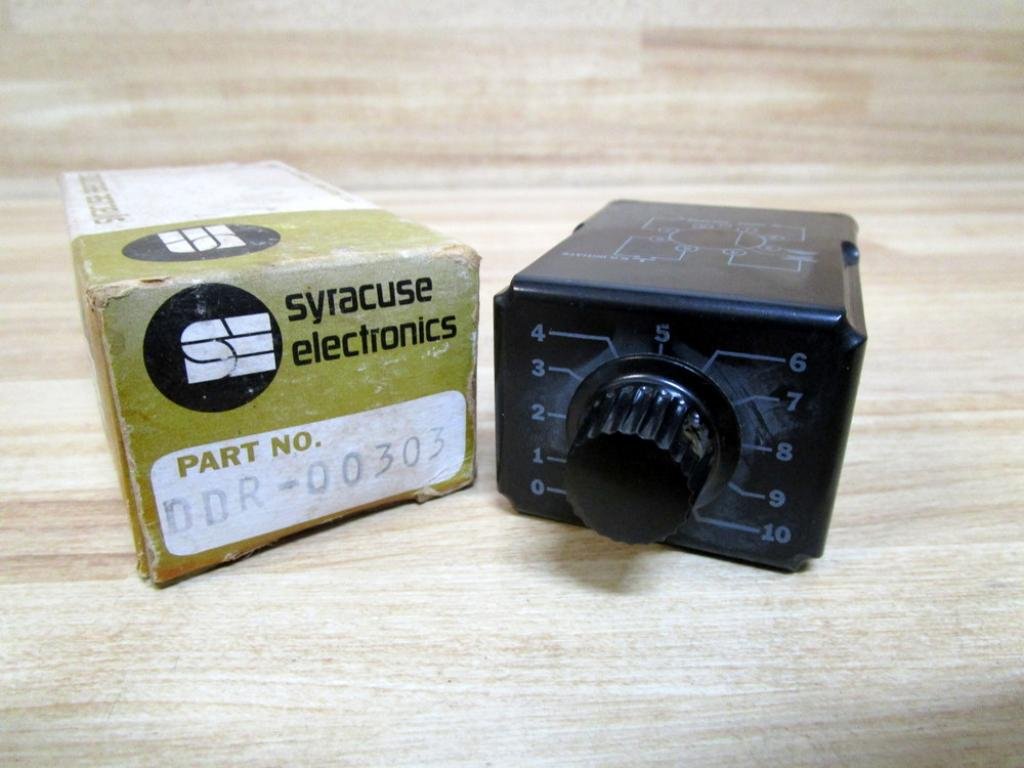 Syracuse Electronics DDR-00303 Timer Relay DDR00303: Amazon.com ...