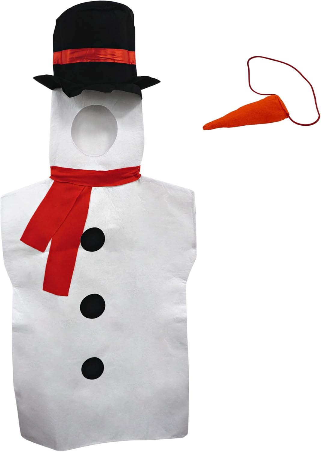 Amazon.com: 4E's Novelty Snowman Costume for Adults One-Piece for ...