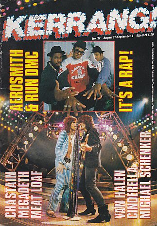 KERRANG MAGAZINE BACK ISSUE 127 MEGADETH - MEAT LOAF - CINDERELLA ...