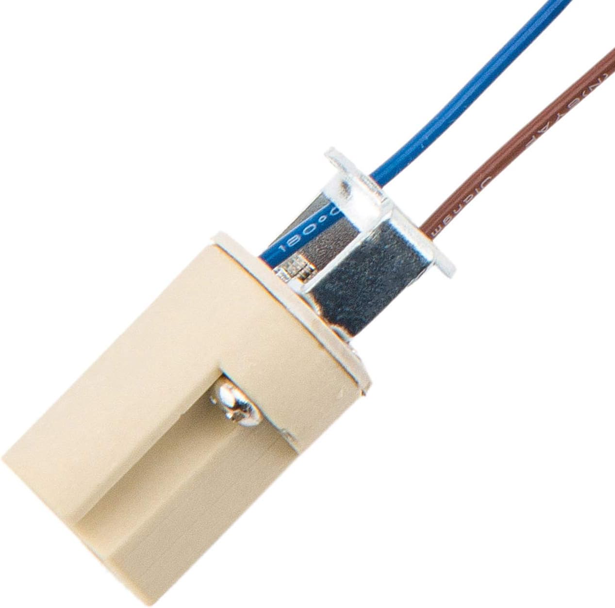 ODETOJOY 10Pcs G9 Base Bulb Socket Ceramic Lamp Holder Halogen Beads ...