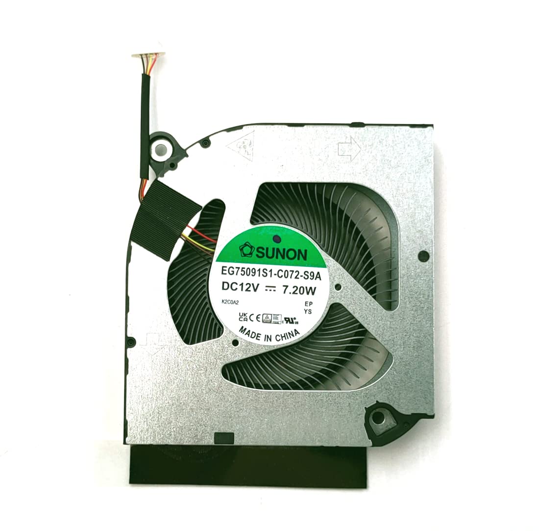 Laptop Fan SYWu00b7pcparts Fan For Acer Nitro 5 AN515-58 AN517-55 AN515 ...