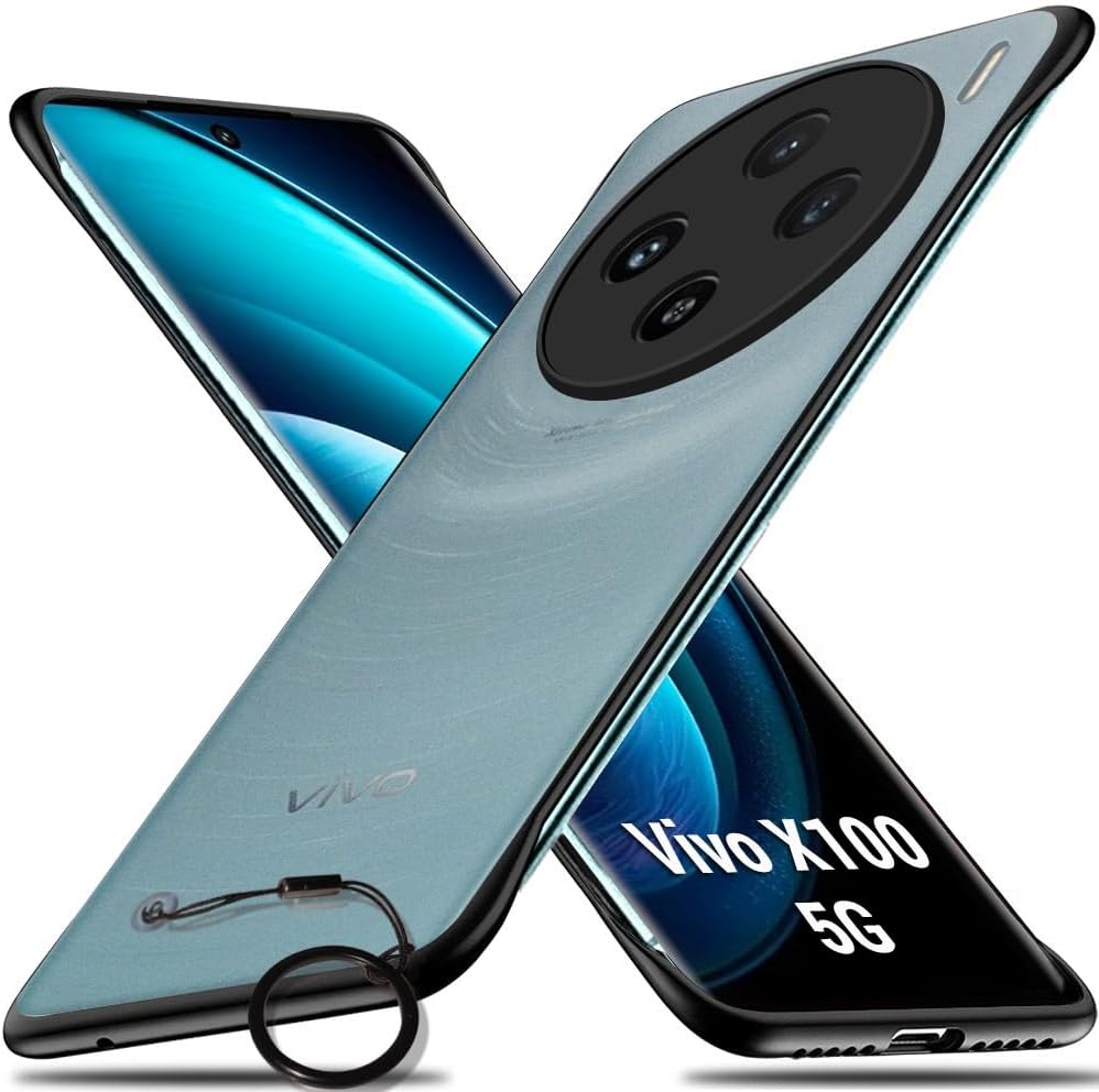 TheGiftKart Hybrid Ultimate Slim Back Case Cover for Vivo X100 5G ...