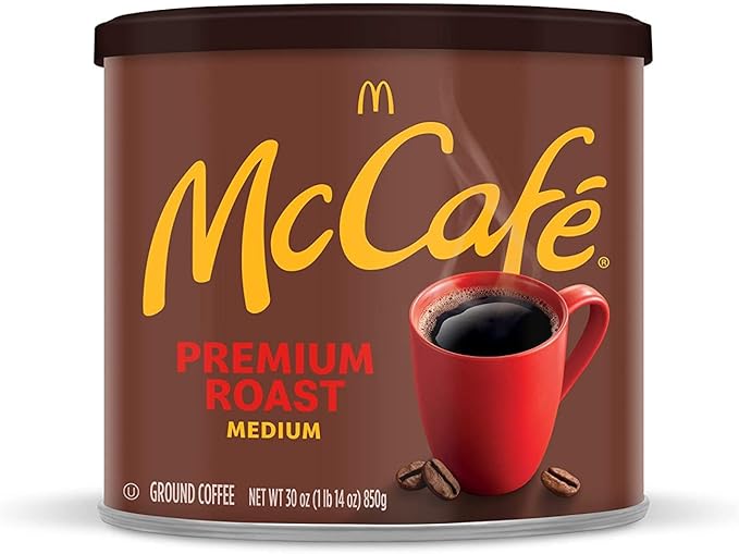 McDonalds McCafe Premium Roast Medium Ground Coffee 850g : Amazon.co.uk