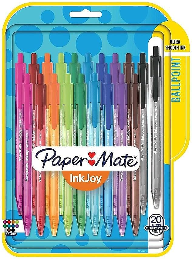 Amazon.com : Paper Mate InkJoy Mini Ballpoint Pens, Medium Point ...