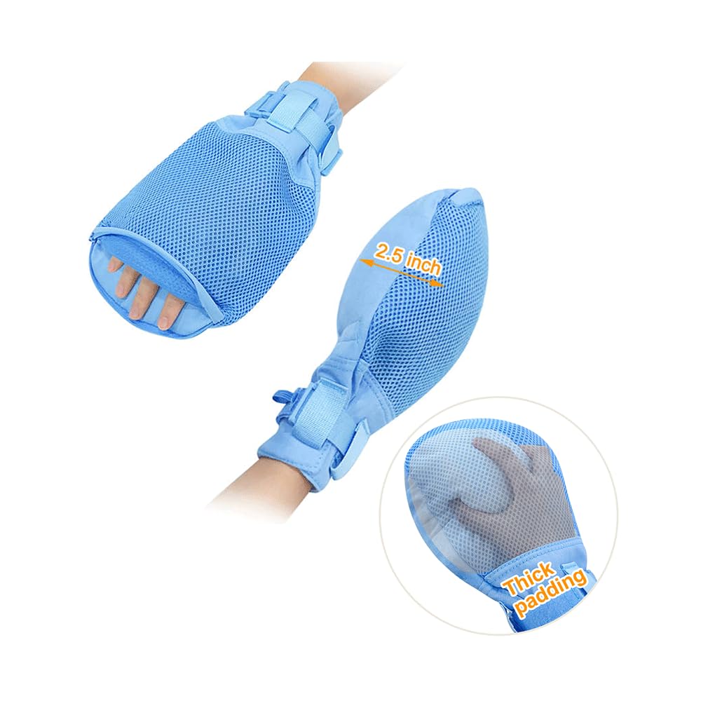 Amazon.com: Dementia Restraint Gloves Bed Mittens for Elderly Anti ...