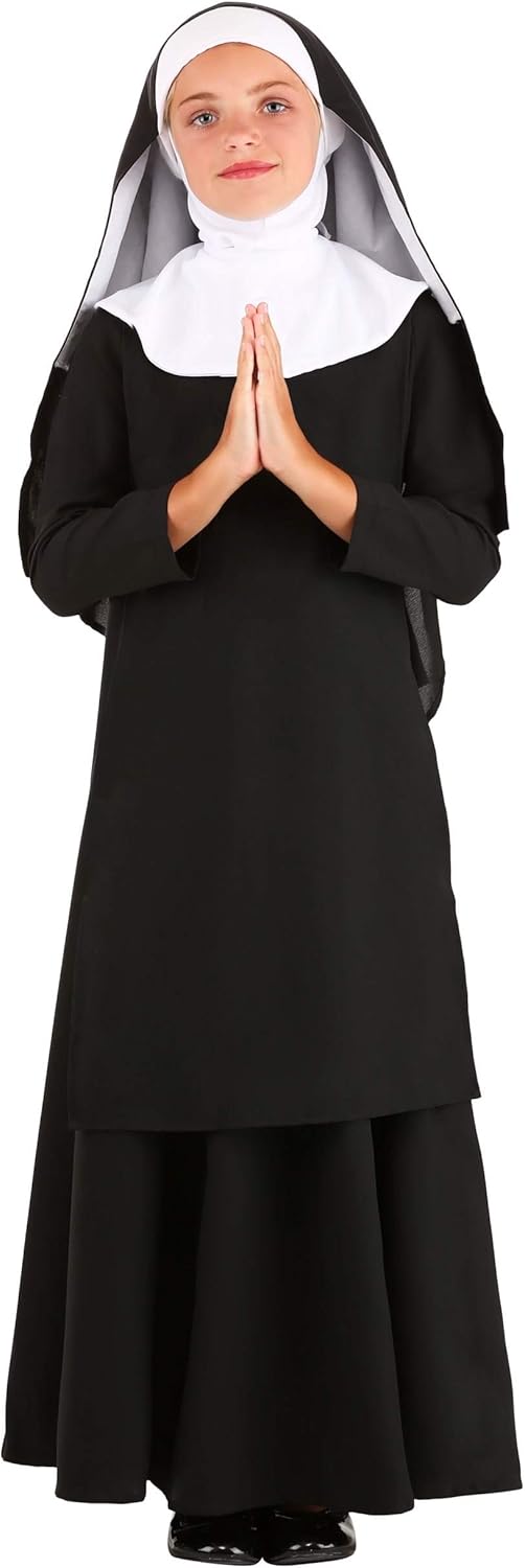 Amazon.com: Deluxe Nun Kid's Costume : Toys & Games