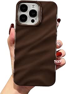 Amazon.com: QLTYPRI Compatible With iPhone 12/12 Pro Case, Cute Wave Water Ripple Pattern for ...