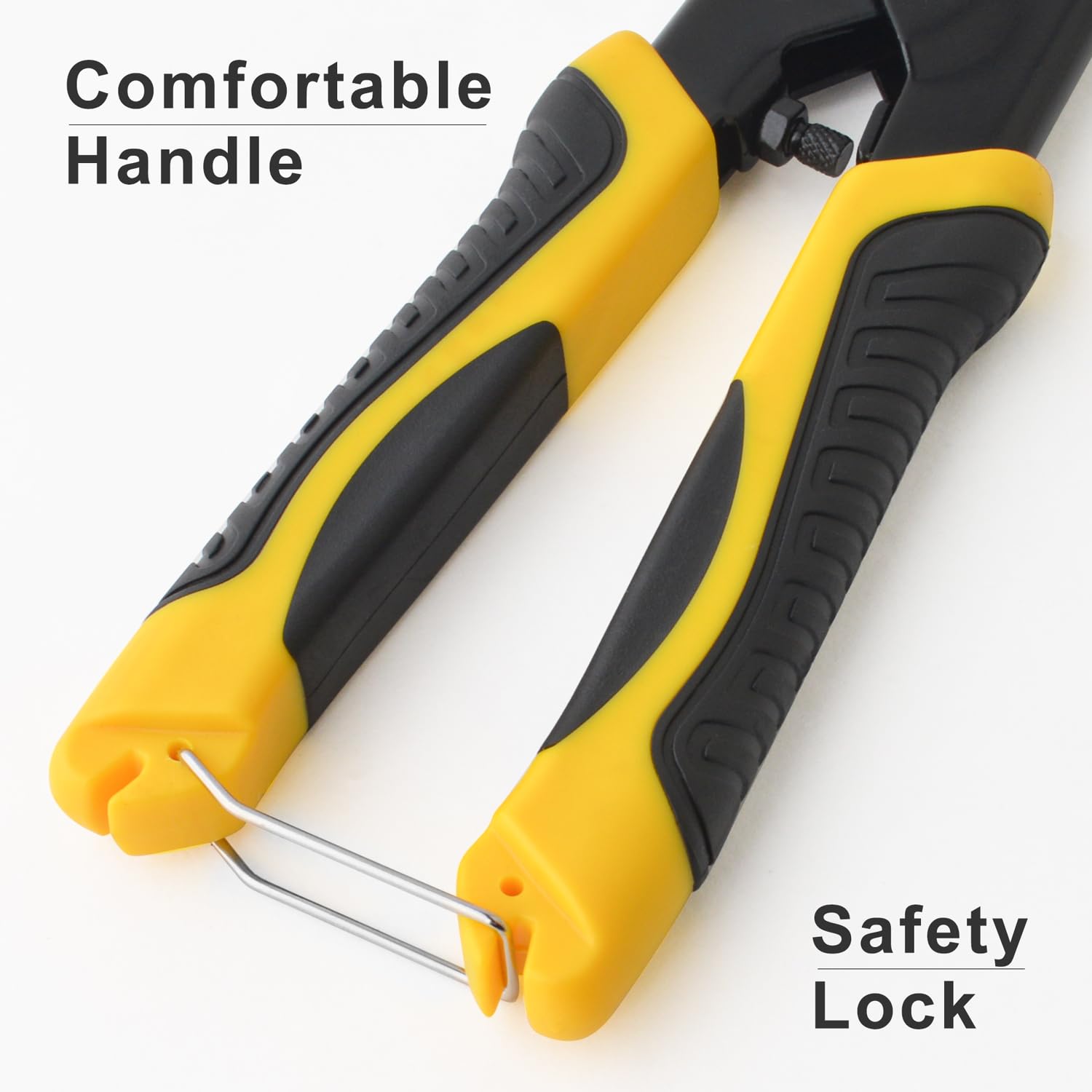 Bolt Cutter 8-Inch Mini - Heavy Duty Spring Loaded Wire & Cable Cutters ...