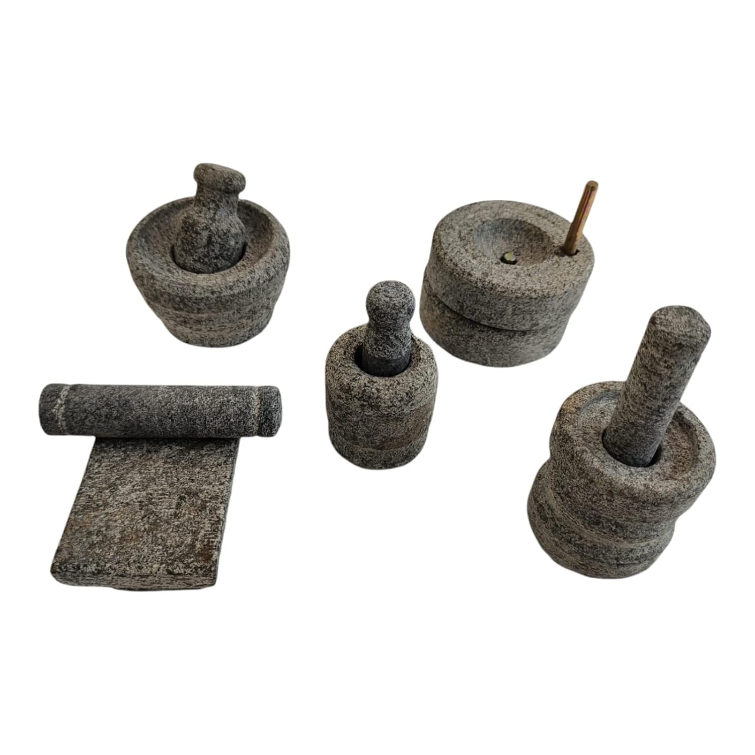 AZKAR Stone Miniature Kitchen Set for Kids, Pooja and Grahapravesam ...