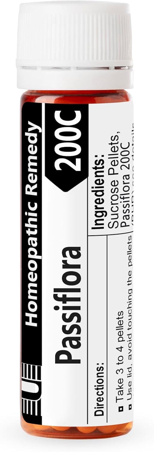 Amazon.com: Passiflora Incarnata 200C Homeopathic Remedy, 200 Pellets ...