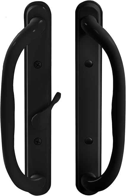 Amazon.com: G.A.S Hardware 10" Olympus Sliding Patio Glass Door Offset ...