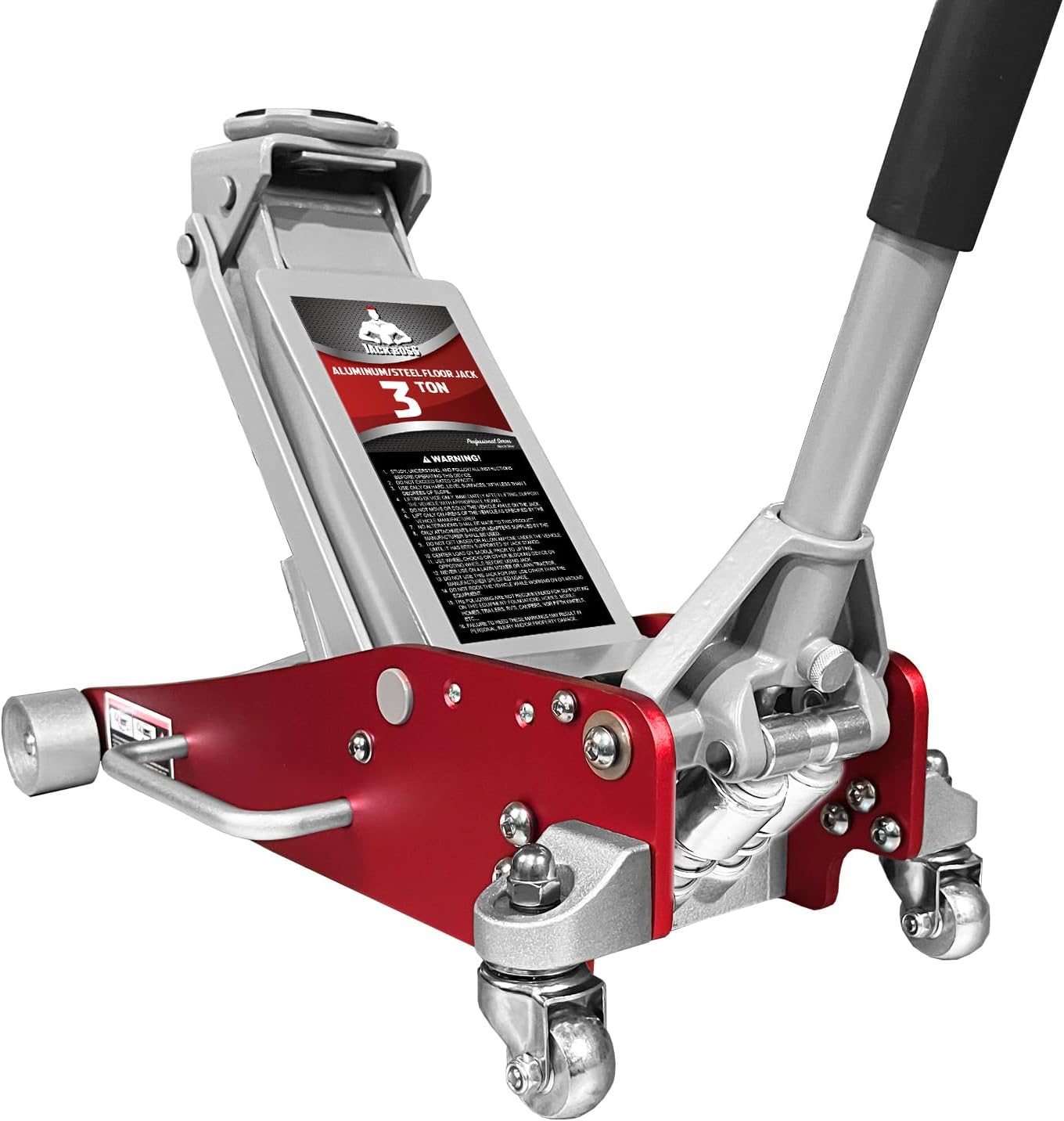 Amazon.com: Powerzone 380044 3 Ton Aluminum and Steel Garage Jack ...