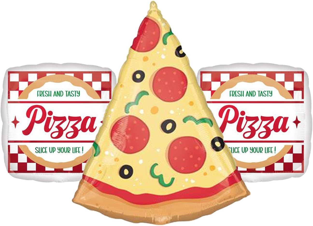 Amazon.com: Pizza Party Balloon Bundle : Home & Kitchen