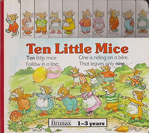 Ten Little Mice (Board Counting Books): Brimax Books: 9780861127177 ...