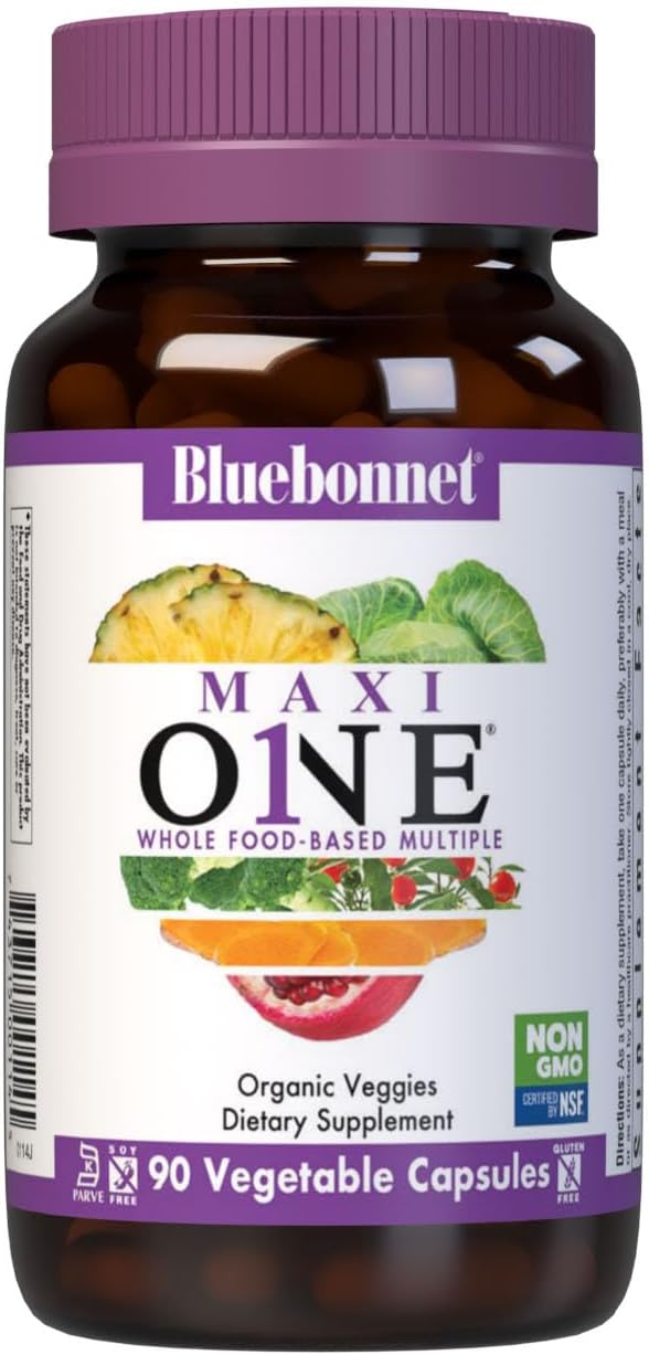 Amazon.com: Bluebonnet Nutrition Multi One (Iron Free) Vegetable ...