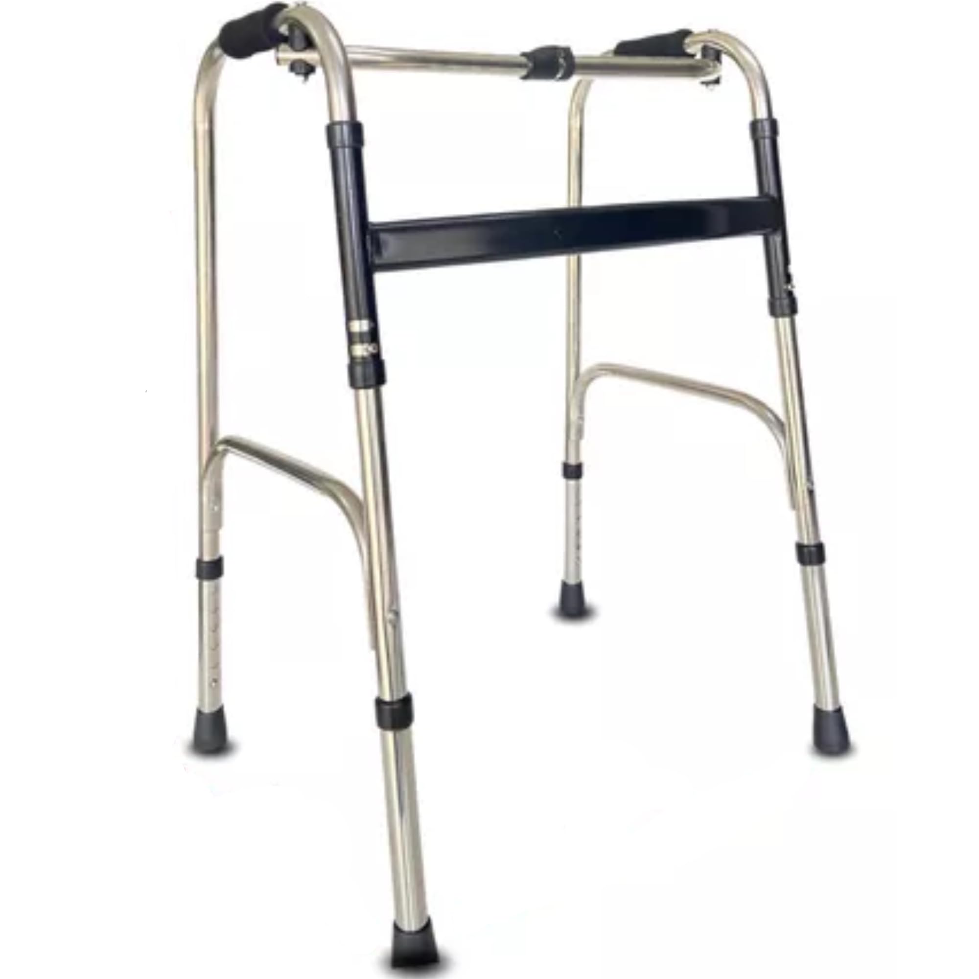 ANDADOR 2 BARRAS IDOSO ADULTO DOBRAVEL ARTICULADO FIXO REGULAVEL 120Kg SUPERMEDY | Amazon.com.br