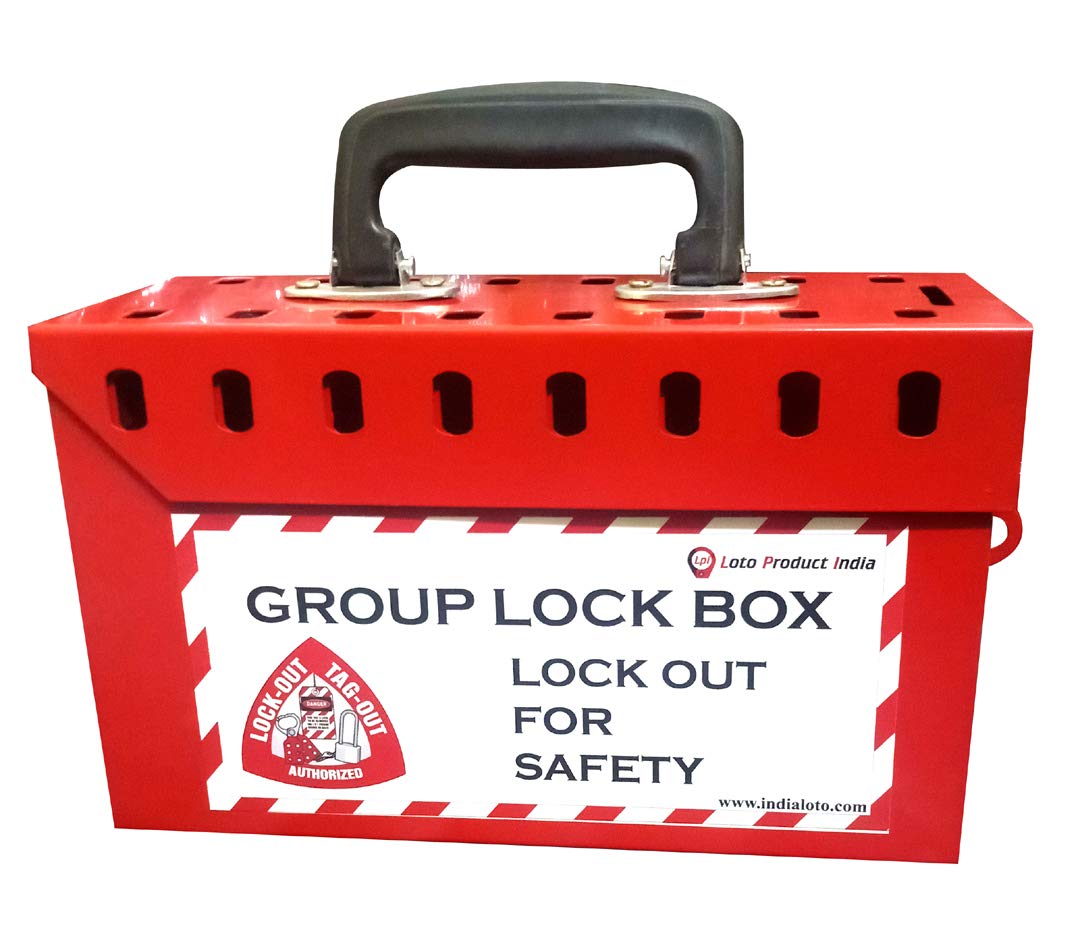 Loto Product India Lockout Tagout Group Lockout Box 16 Hole ...