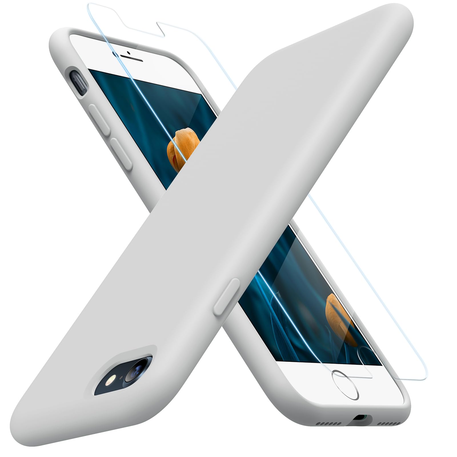 Amazon.com: Miracase Ultra Slim Designed for iPhone SE Case 2022(3rd Gen)/iPhone SE 2020 Case ...