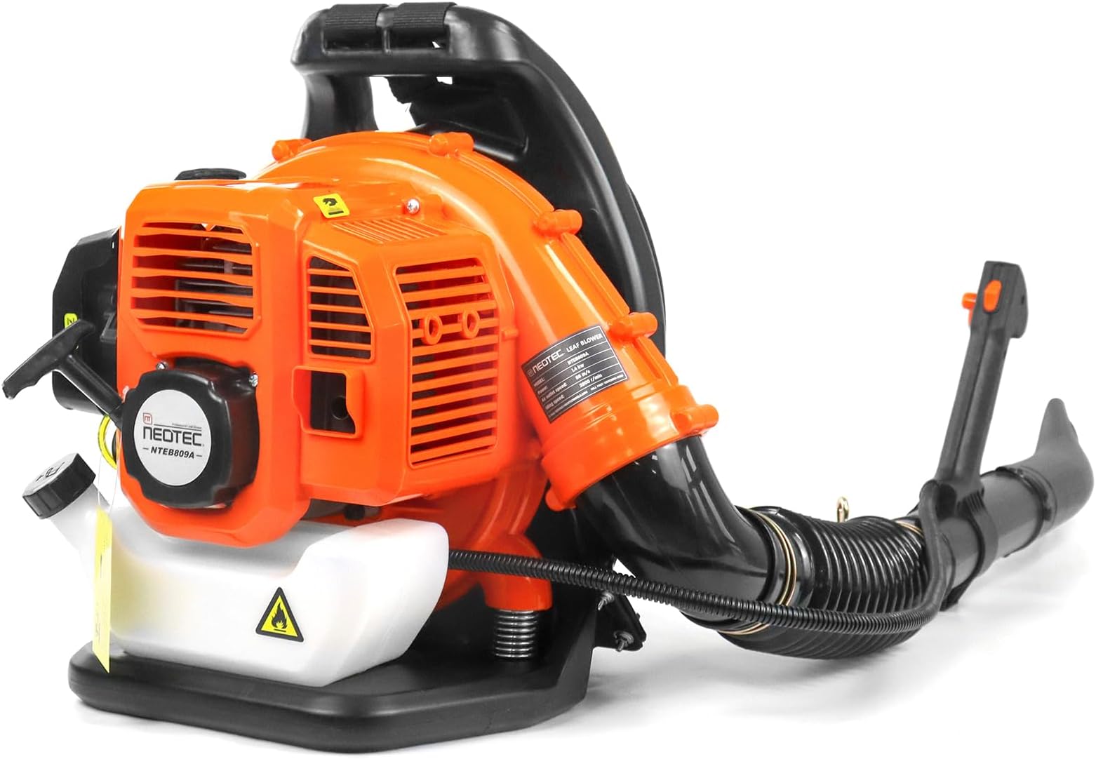 Amazon.com: HTK 63 CC Gas Backpack Leaf Blower - 2-Stroke Engine, High ...