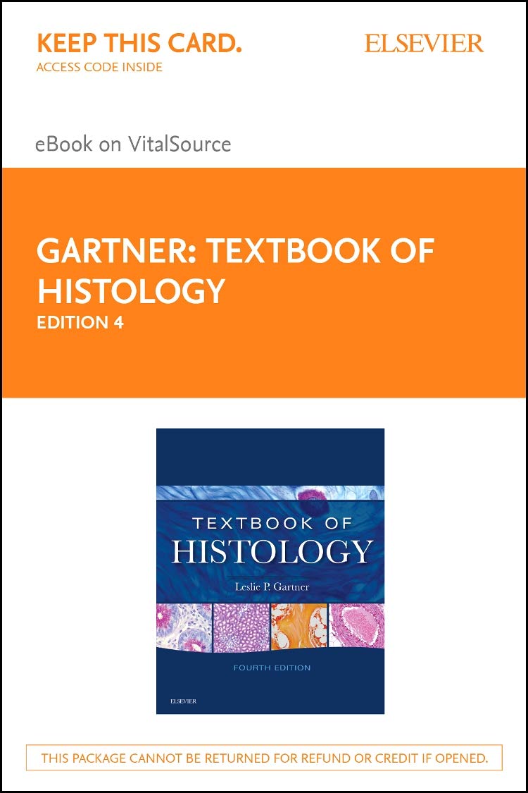 Textbook of Histology Elsevier eBook on VitalSource (Retail Access Card ...