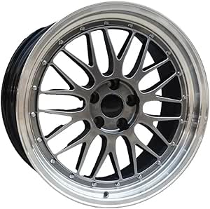 Amazon.com: LXXBAOD Staggered Car Alloy Wheel Rims Compatible for ...