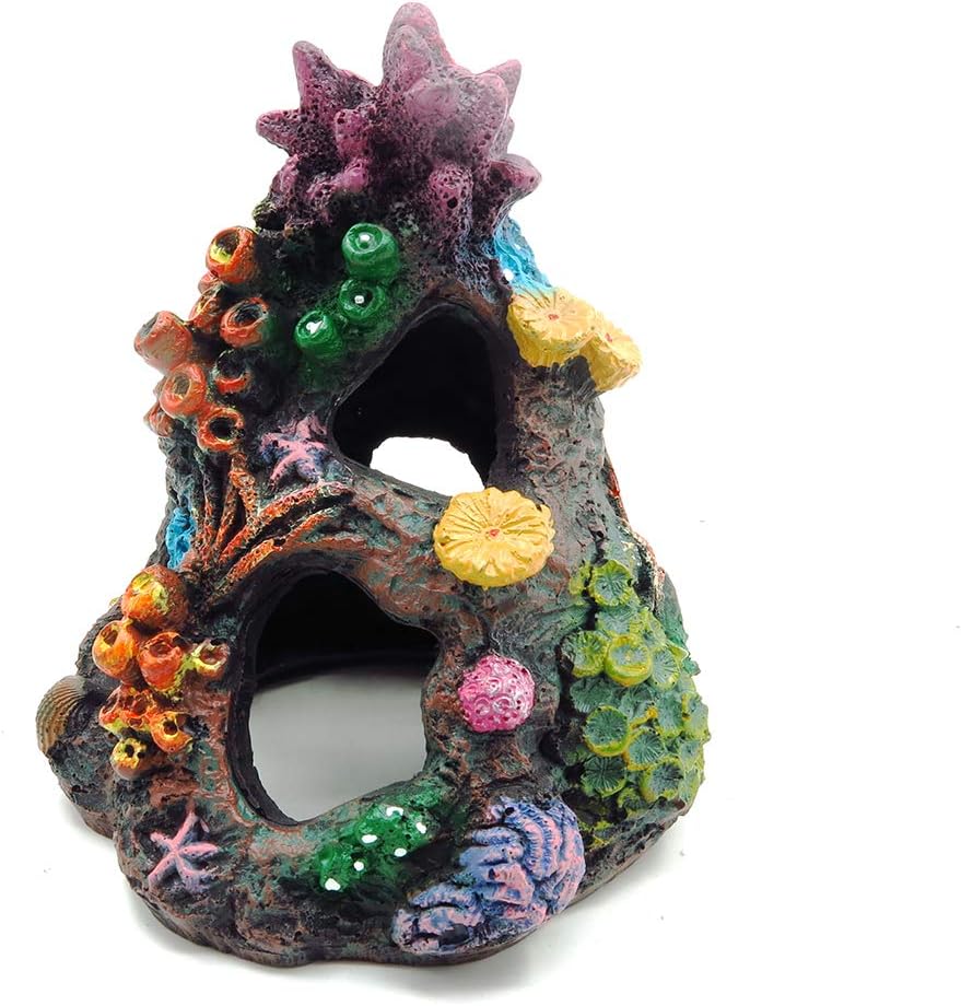 Amazon.com: GSD Aquarium Colorful Coral Reef Set Fish Tank Decoration ...