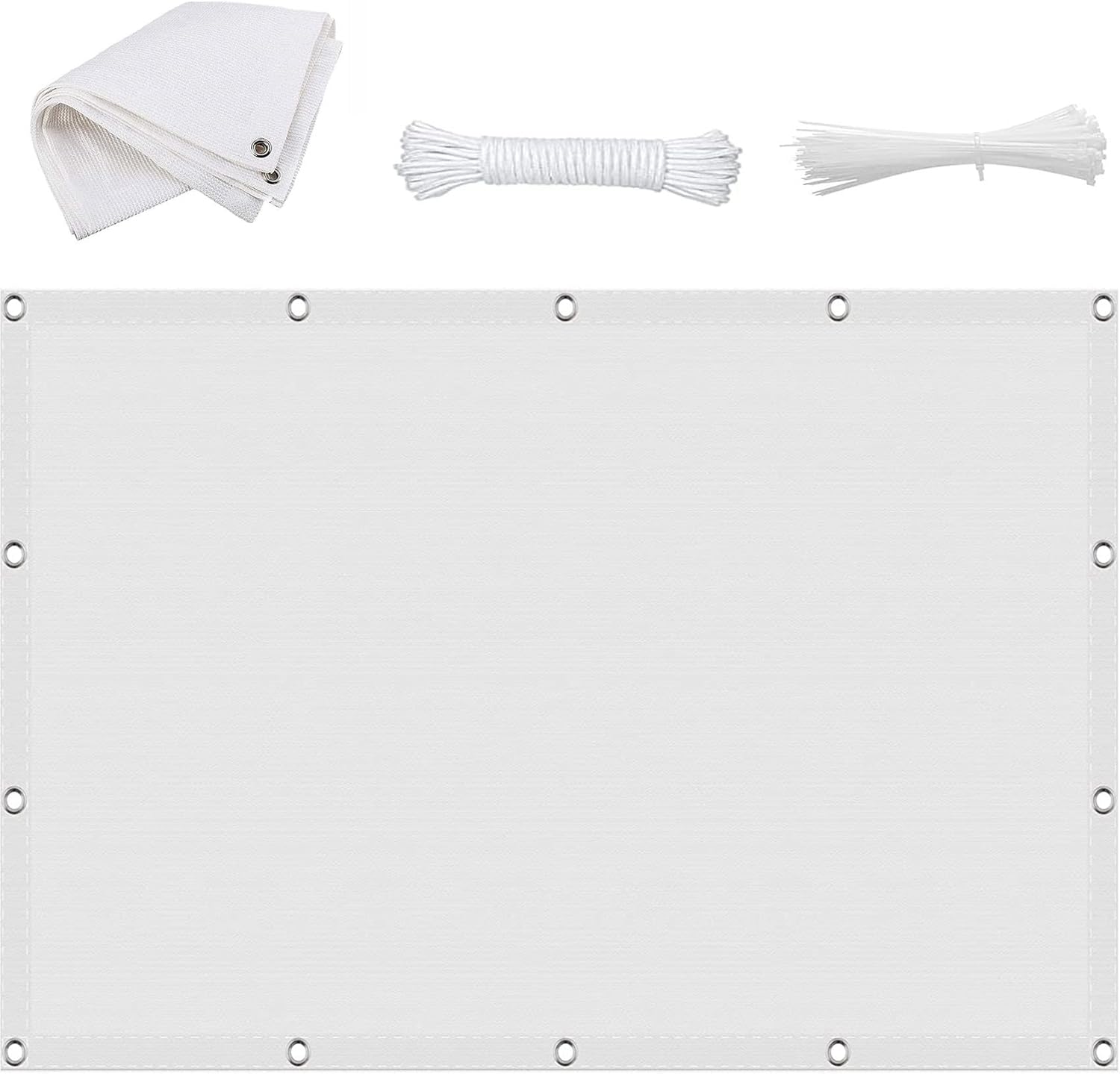 Amazon.com : Sun Shade Sail Rectangle 2.6x2.8m Privacy Screens ...
