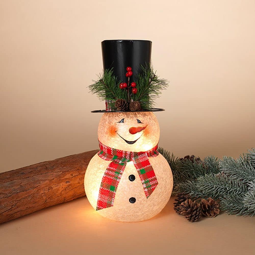Amazon.com: Gerson 2489270 Electric Lighted Metal and Frosted Glass ...