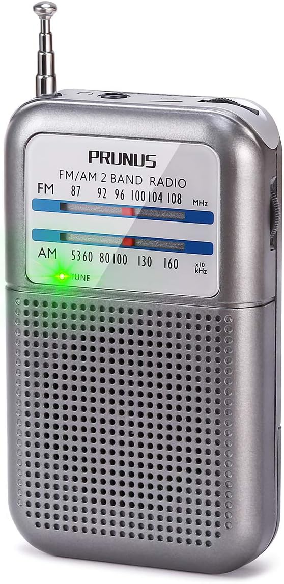 DE333 Portable Radios Small, Battery Radio Transistor with FM AM ...