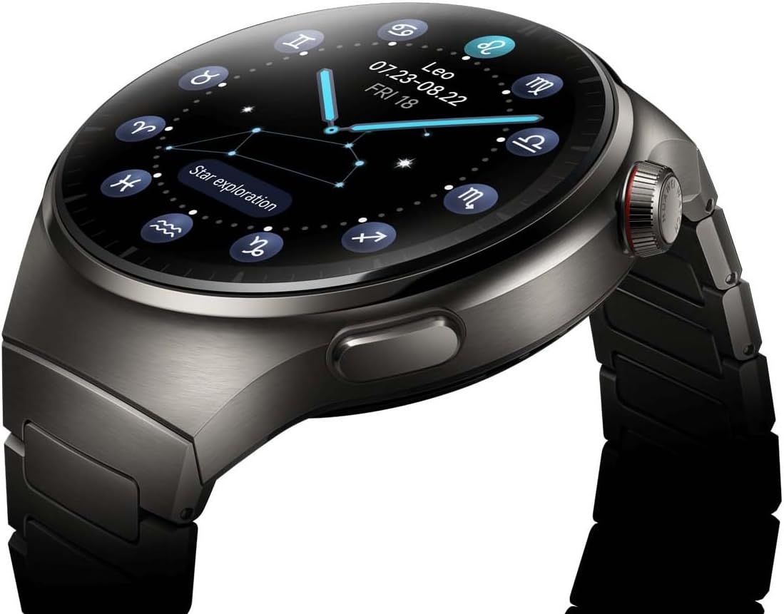 Telzeal T-Fly 1.52 Inch Spherical Display Full Screen Smart Watch With 4 Pair Strap and Wireless ...