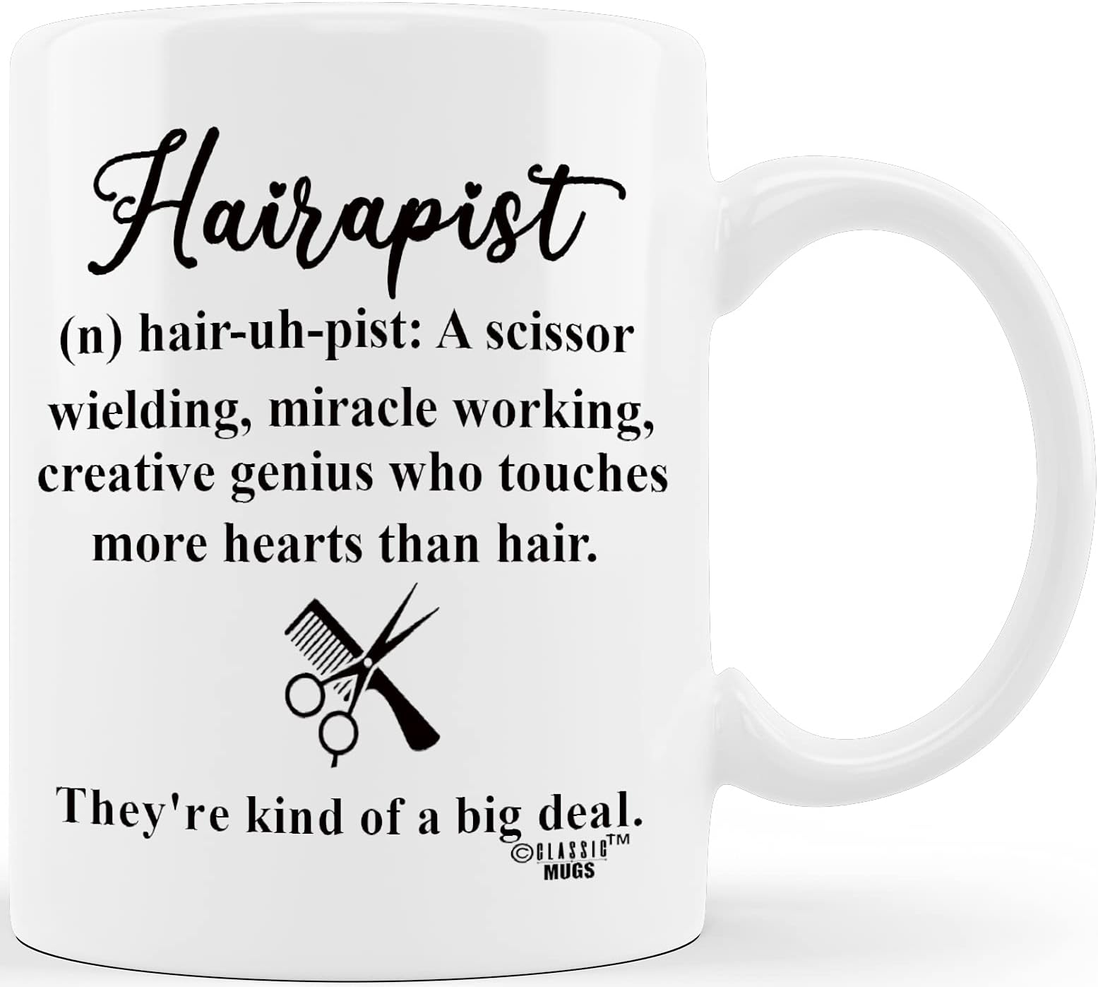 Amazon.com: Novelty Hair Stylist Occupational Honors 20-Ounce Coffee ...