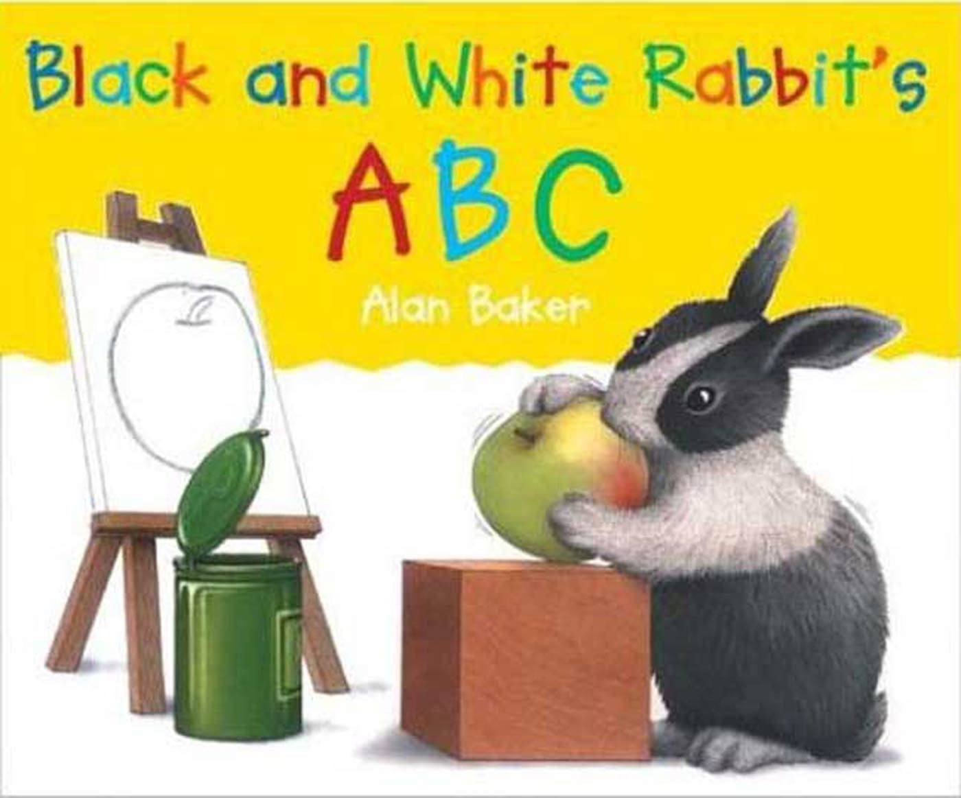 Amazon.com: Black and White Rabbit's ABC (Little Rabbit Books ...