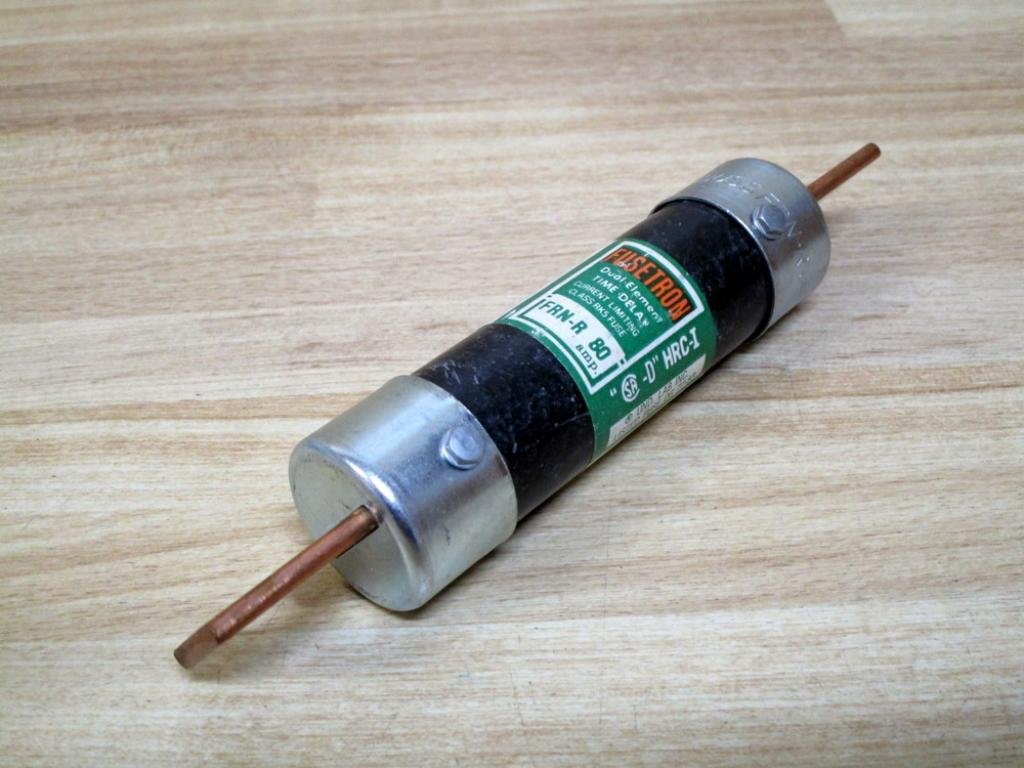 Bussmann FRN-R-80 Dual Element Class RK5 Rejection Current-Limiting ...