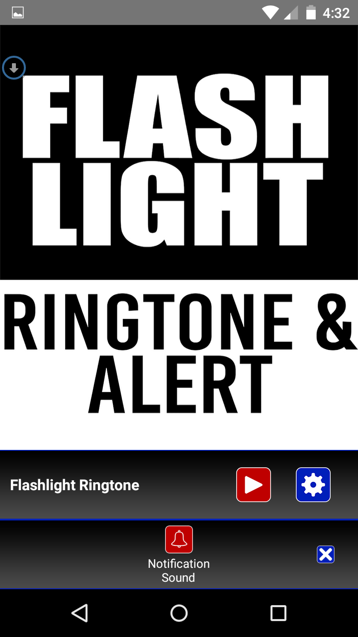 Flashlight Ringtone and Alert - App on Amazon Appstore