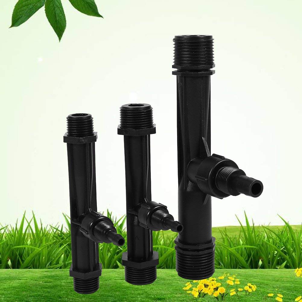 1/2″, 3/4″, 1″ Inch Fertilizer Injector Tube, Plastic Black Agriculture ...