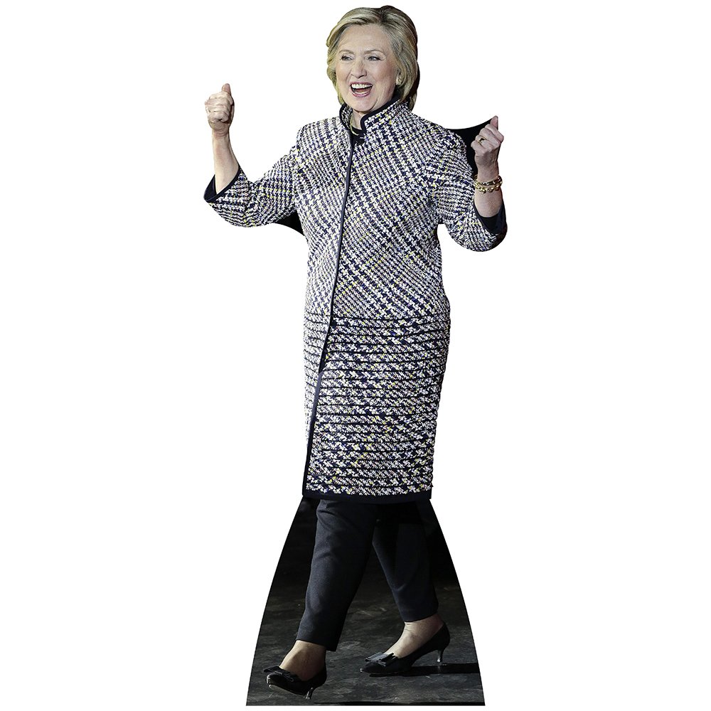 Amazon.com: H38027 Hillary Clinton Cardboard Cutout Standup : Home ...
