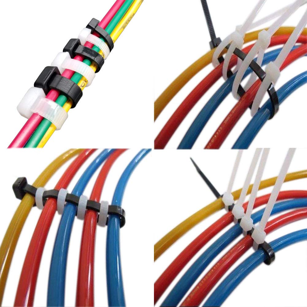 Snapklik.com : Superun Zip Tie Kit - 400 Pack Zip Ties Assorted Sizes 4 ...