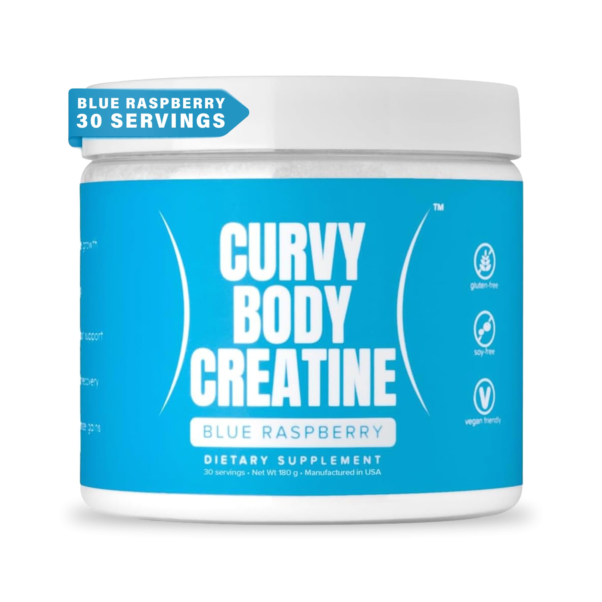 Snapklik.com : Curvy Body Creatine Monohydrate Powder Workout Support ...