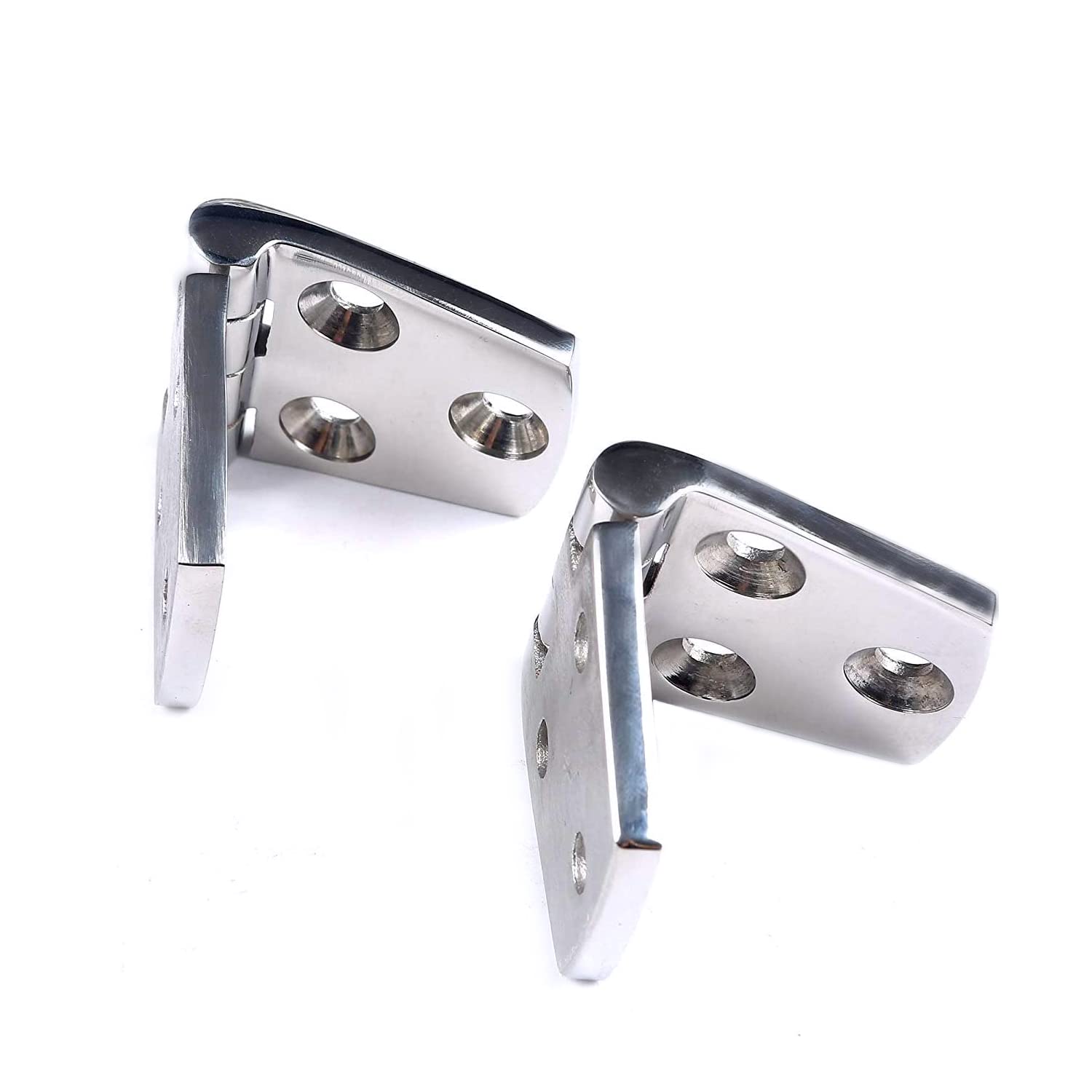 Snapklik.com : Boat Flush Hatch Door Hinges Stainless Steel Marine ...