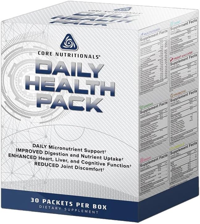 Amazon.com: Core Nutritionals Daily Health Pack, Micronutrients, Omega ...