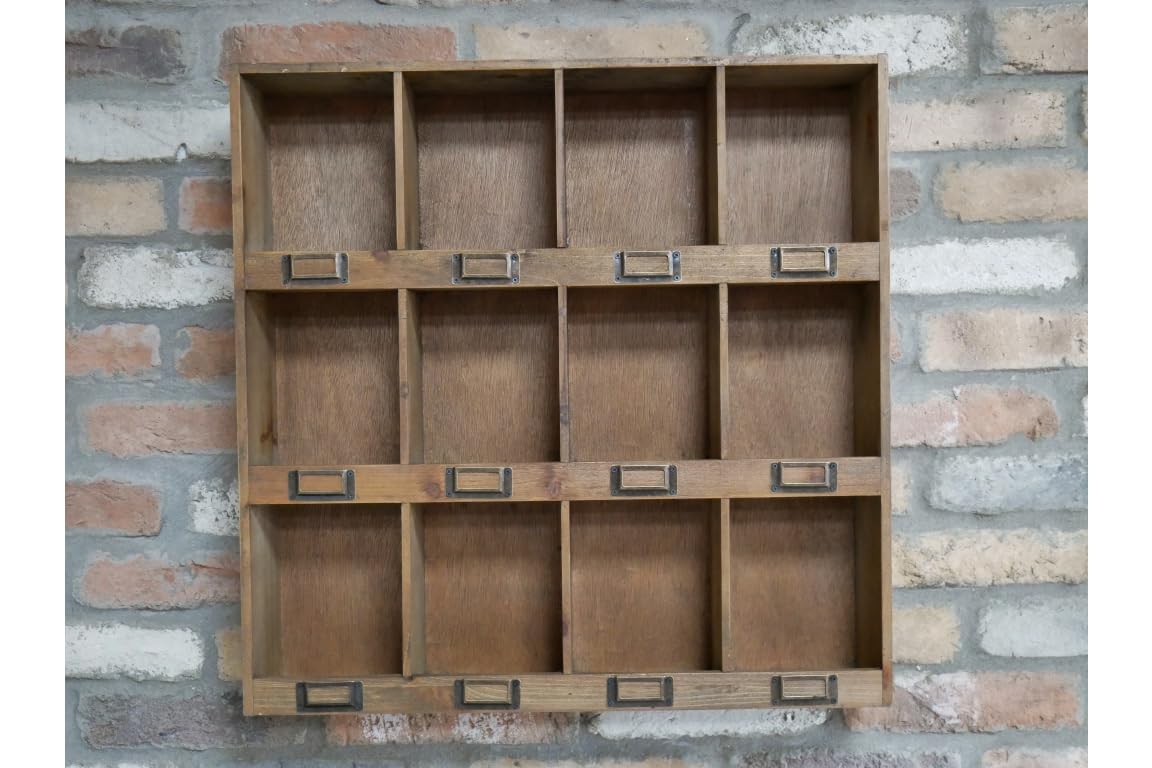 Wood Cubby Hole Storage
